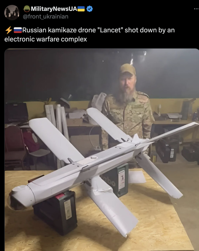 Lancet 3: Russia’s Spear in the Sky